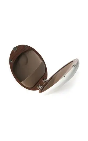 EITTEM Moon Clutch In Pearl