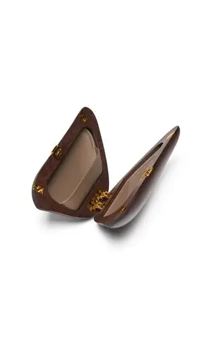 EITTEM Petite Bird In Woodgrain With Gold