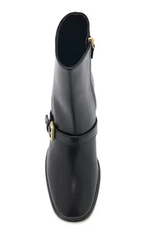 Prada Tronchetti Leather Boots