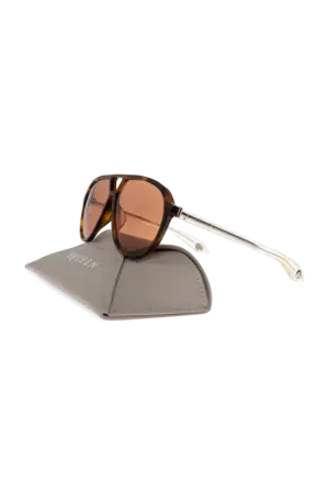 Alexander McQueen Sunglasses - Brown