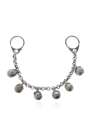Alexander McQueen Decorative Chain With ‘heirloom Chain’ Pendants - Silver