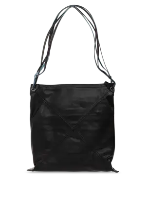 Kenzo Leather Bag With Logo