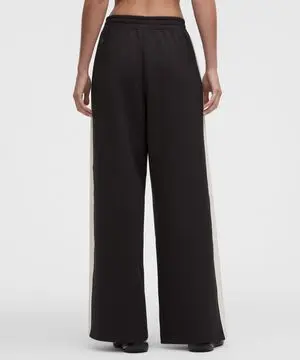 Lululemon Double-knit High-rise Pant - Black/light Ivory