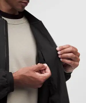 Lululemon Mesh-panelled Track Jacket