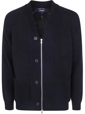 Comme Des Garçons Cardigan Double Lace "double Lace Wool Cardiga