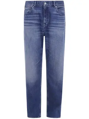 Seven For All Mankind Straight-leg Jeans "morden Straight - Gray
