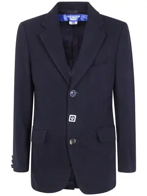 JUNYA WATANABE COMME DES GARCONS Jacket Wool Wash Multi Vintage Button