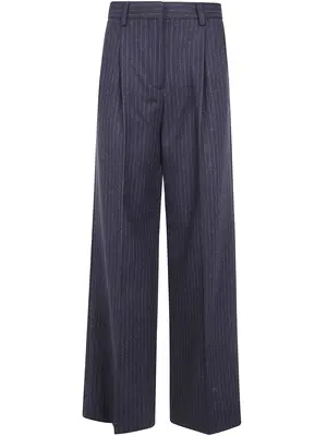 Filippa K Pinstripe Flannel Pants "darcey