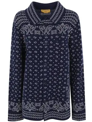 Guest In Residence Shirt Cashmere "wild Rag Work Shirt - Blue