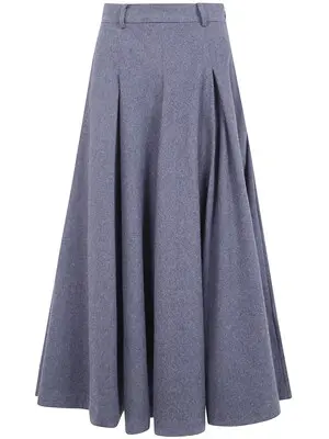 BY MALENE BIRGER Midi Skirt "eden - Gray