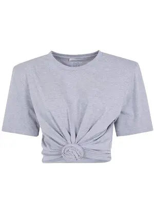 Magda Butrym Cropped T-shirt Cropped Tee
