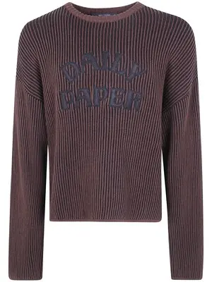 DAILY PAPER Sweater Stacked Rib Knit "dias