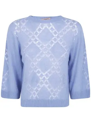 TWINSET Round Neck Sweater