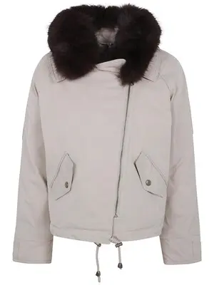 GIOVANNI PARIS Parka Faux Fur Collar Erin