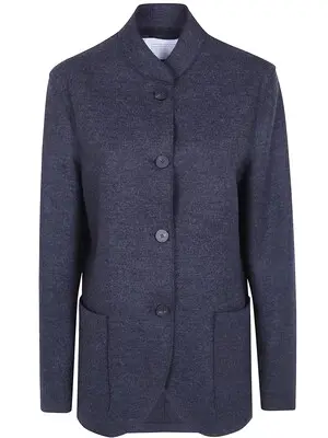 Harris Wharf London Jacket Nehru - Gray