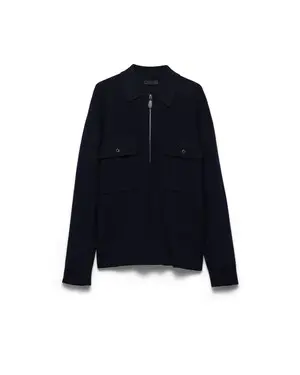 Prada Cashmere Polo Shirt