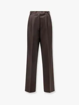 THE FRANKIE SHOP Bea Suit Tailored Pants - Brown