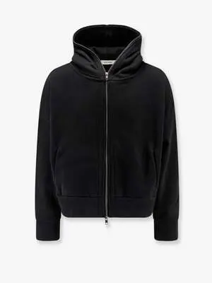 ENTIRE STUDIOS Cotton Eternal Zip Hoodie - Black