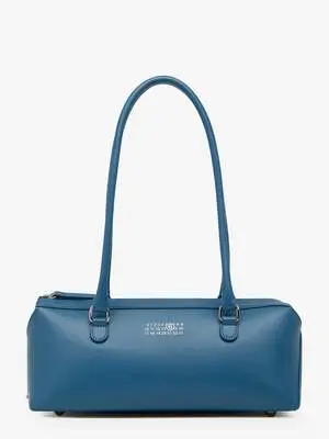 MAISON MARGIELA Leather Bauletto Shoulder Bag - Blue