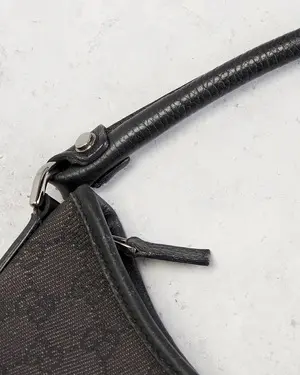 FWRD RENEW Gucci Abbey Hobo Bag - Black
