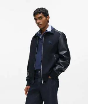 Karl Lagerfeld Collared Outerwear For Men