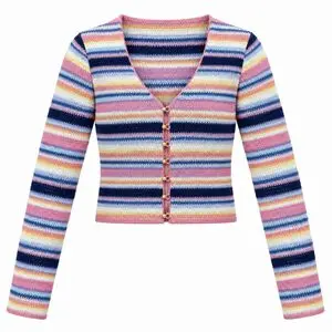 LESSEA Confetti Coast Cardigan Multicolour