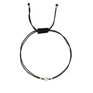 BECKET + QUILL Drop Macramé Bracelet