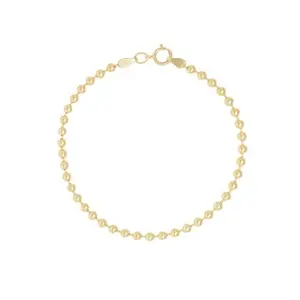 BECKET + QUILL Ball Chain Bracelet - Gold