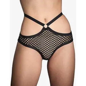 Agent Provocateur Bubbles Fishnet Full Briefs