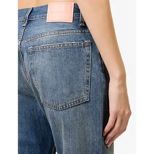 Acne Studios 2021f Mid-rise Wide-leg Denim Jeans