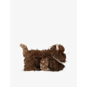 Kurt Geiger Purr Faux-fur Slippers - Dk.brn Com