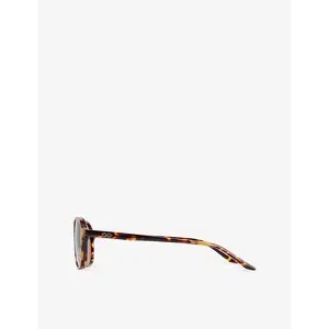 KAREN WAZEN Elle Aviator Acetate Sunglasses