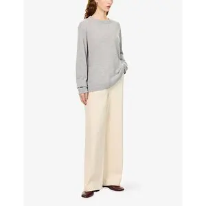 REFORMATION Boyfriend Crewneck Cashmere Jumper