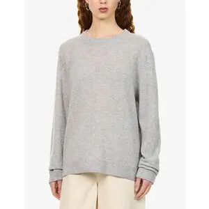REFORMATION Boyfriend Crewneck Cashmere Jumper