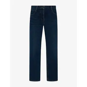 THE ROW Riaco Straight-leg Mid-rise Jeans - Indigo