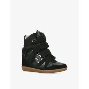 Isabel Marant Étoile Bekett Suede And Leather Trainers
