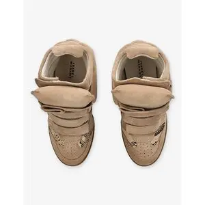 Isabel Marant Étoile Bekett Suede And Leather Trainers