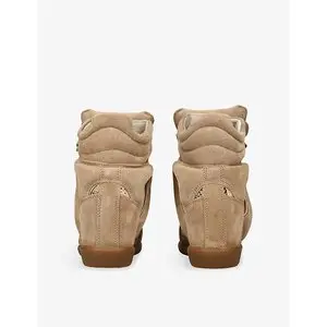 Isabel Marant Étoile Bekett Suede And Leather Trainers