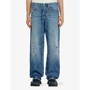 DIESEL® 20 D-macro Relaxed-fit Denim Jeans