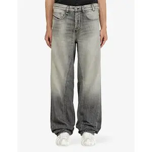 DIESEL® 2001 D-macro Relaxed-fit Denim Jeans
