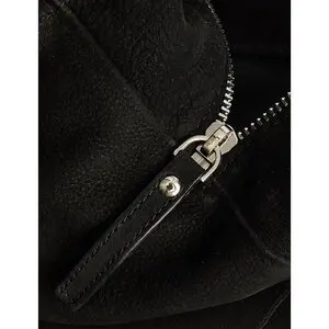 Gimaguas Claudia Eyelet Suede Handbag