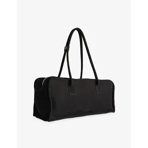 Gimaguas Claudia Eyelet Suede Handbag