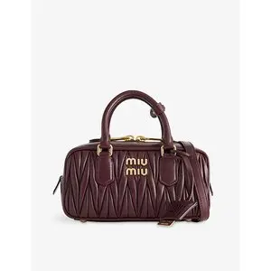 Miu Miu Arcadie Matelassé Leather Handbag