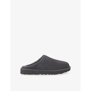 UGG Classic Slip On Suede Slippers - Grey/dark