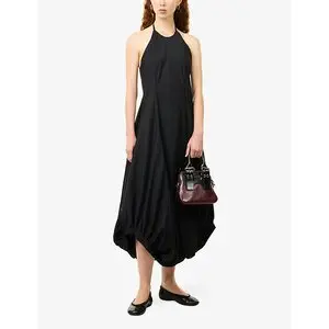 Gimaguas Samba Halter Cotton Maxi Dress