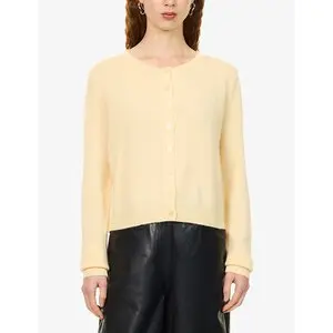 REFORMATION Clara Crew Cashmere Cardigan