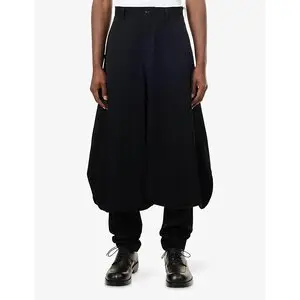 Comme Des Garçons Balloon Wool Trousers