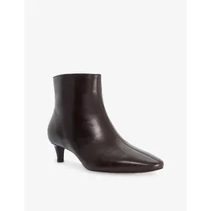 DUNE Ovelle Heeled Leather Ankle Boots