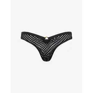 Agent Provocateur Bubbles Fishnet Thong