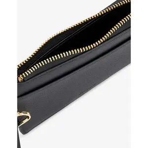 DUNE Keeping Leather Card Holder - Black Leather